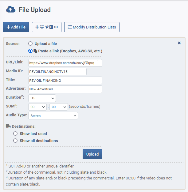 How To Upload A File Using The Link Browser Fig Help